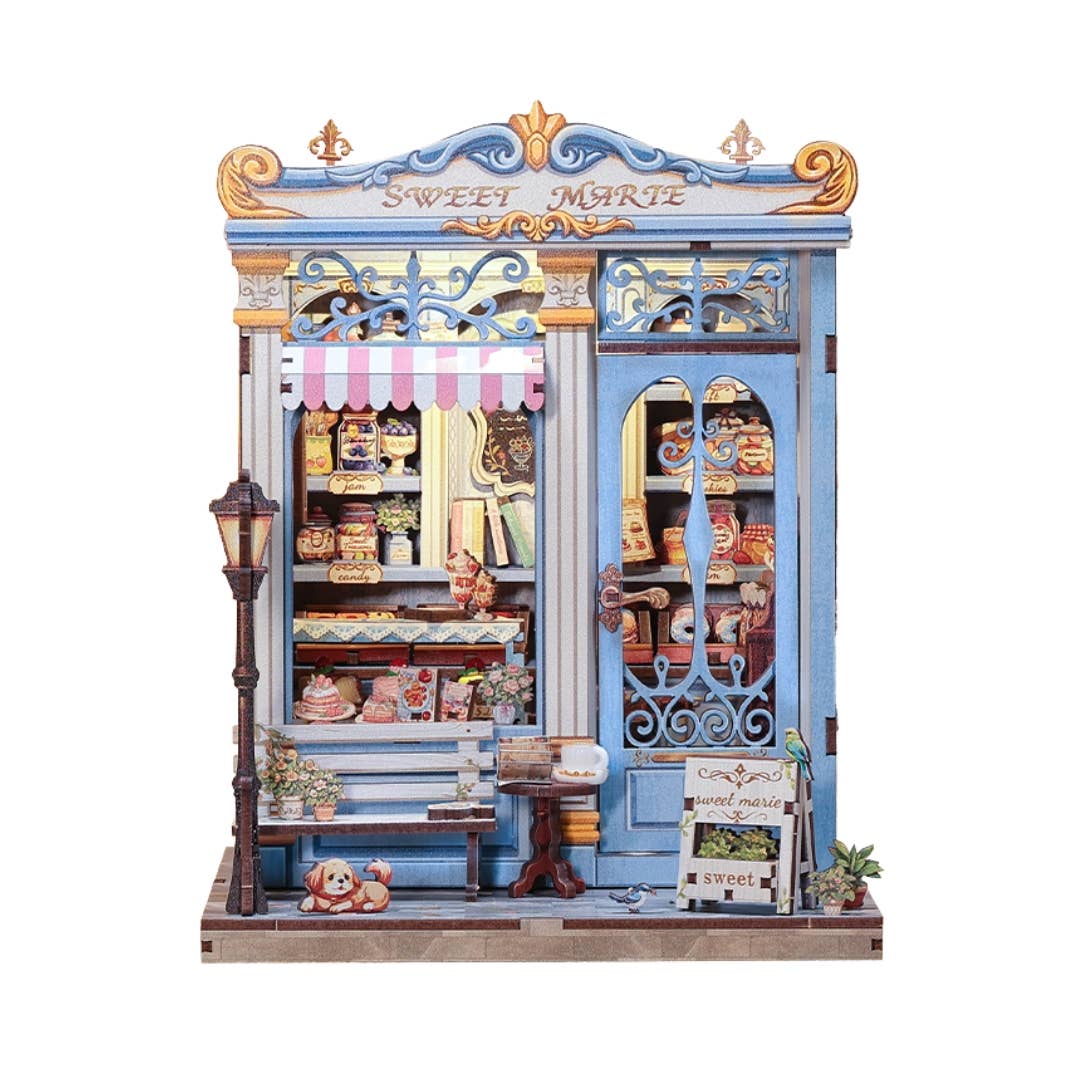 Sweet Marie Sweets Shop Book Nook Kit – George & Fred